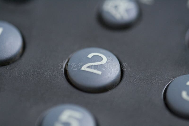 Button number two stock photo. Image of close, macro, color - 5251064