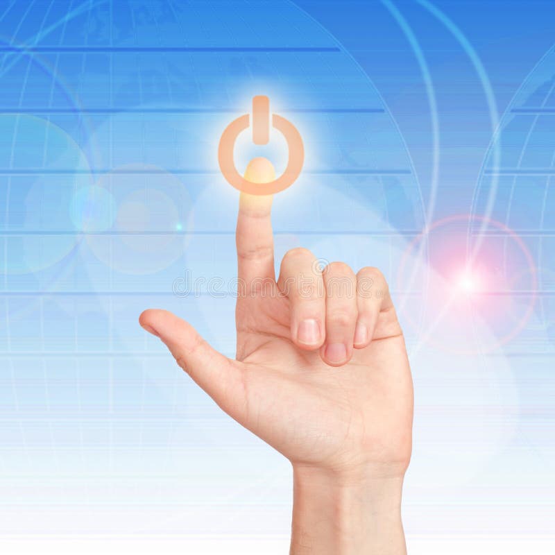 Digital button stock photo. Image of electrical, manager - 17748470