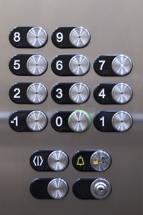 Close-up Of Elevator Buttons Panel Inside The Elevator Stock Photo ... Close-up Of Elevator Buttons Panel Inside The Elevator Stock Photo ...