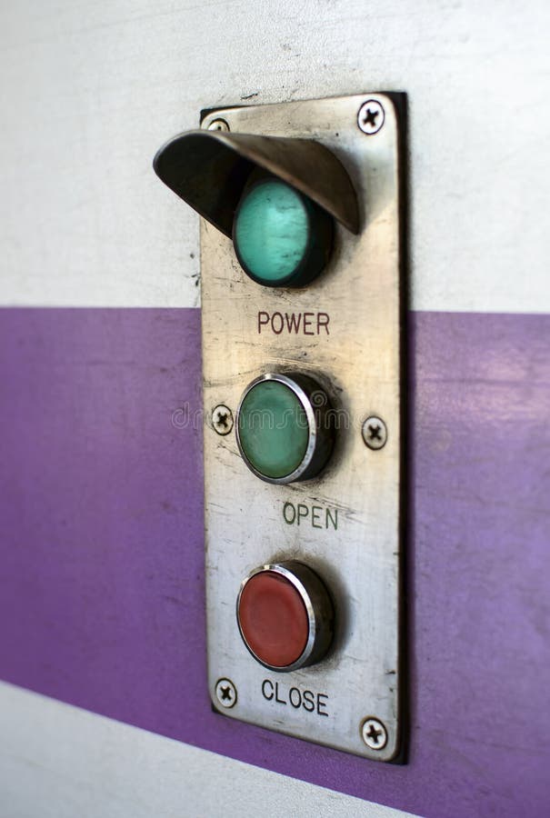 Button power open close stock photo. Image of switch - 46451664