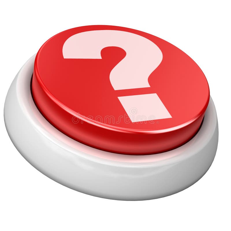 Red question button stock illustration. Illustration of background ...