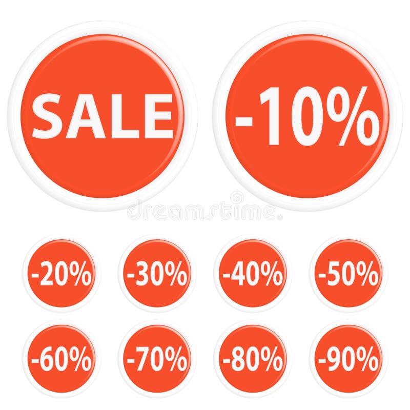 Button sale stock vector. Illustration of sale, sign - 56796718
