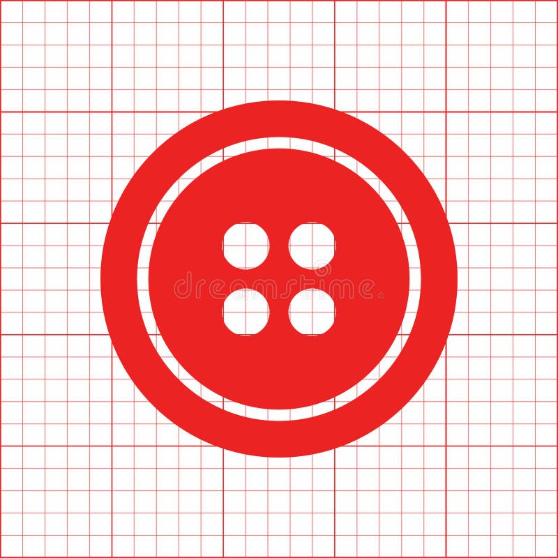 Button and scale paper stock vector. Illustration of line - 184325815