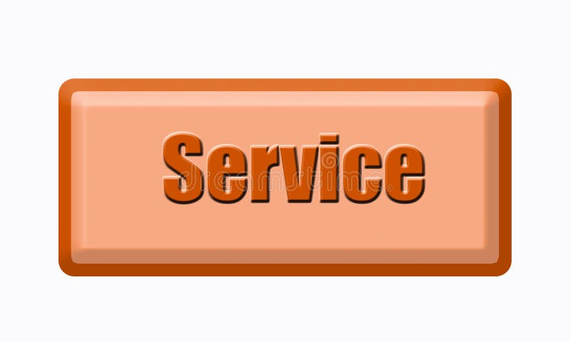 Button of service stock illustration. Illustration of home - 29335275