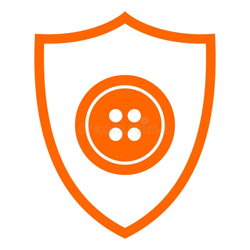 Button with Shield Design for World AIDS Day Celebration, Vector ...