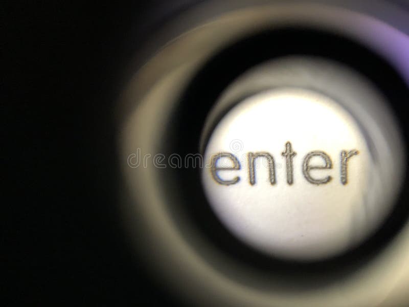 Enter Button Signal, Button Sign Stock Photo - Image of sign, symbol ...