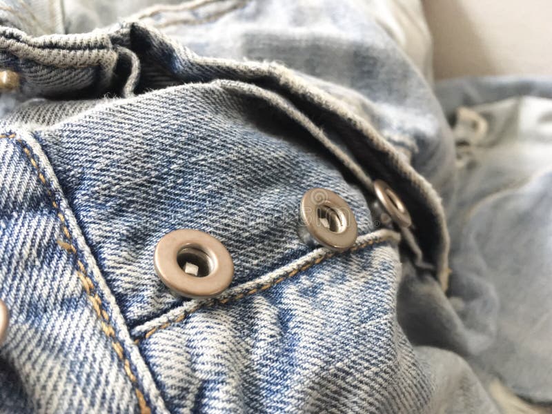 Button stock photo. Image of cotton, jeans, cuff, closeup - 95129214