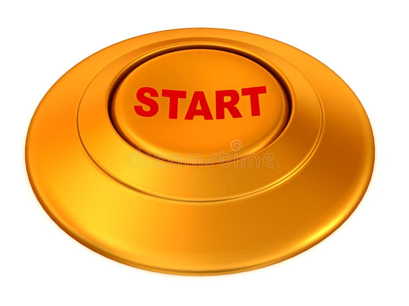 Click red button stock illustration. Illustration of render - 11598410