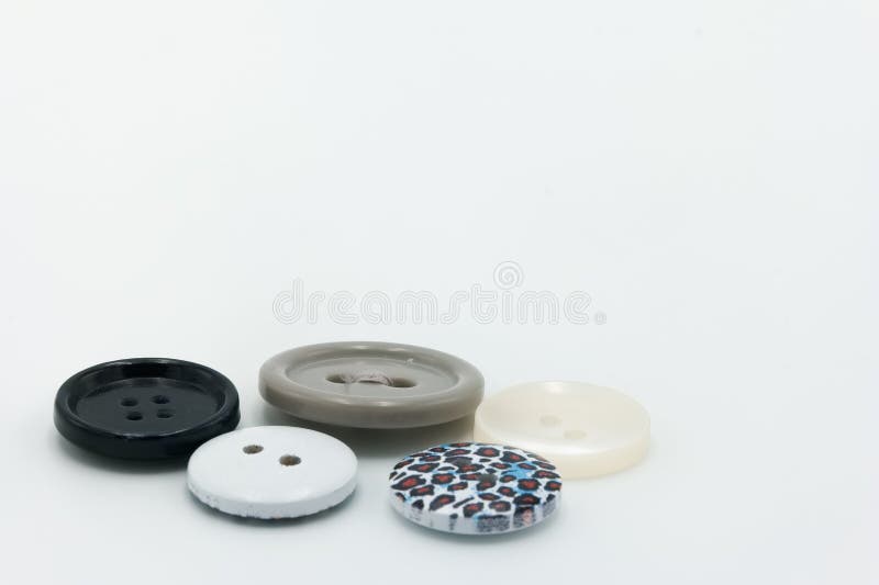 Button, Tailoring, Handicraft, Tools, Materials, Background, Whi Stock ...
