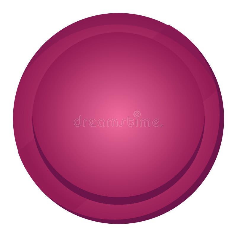 Button Template. Vector Illustration Decorative Design Stock Vector ...