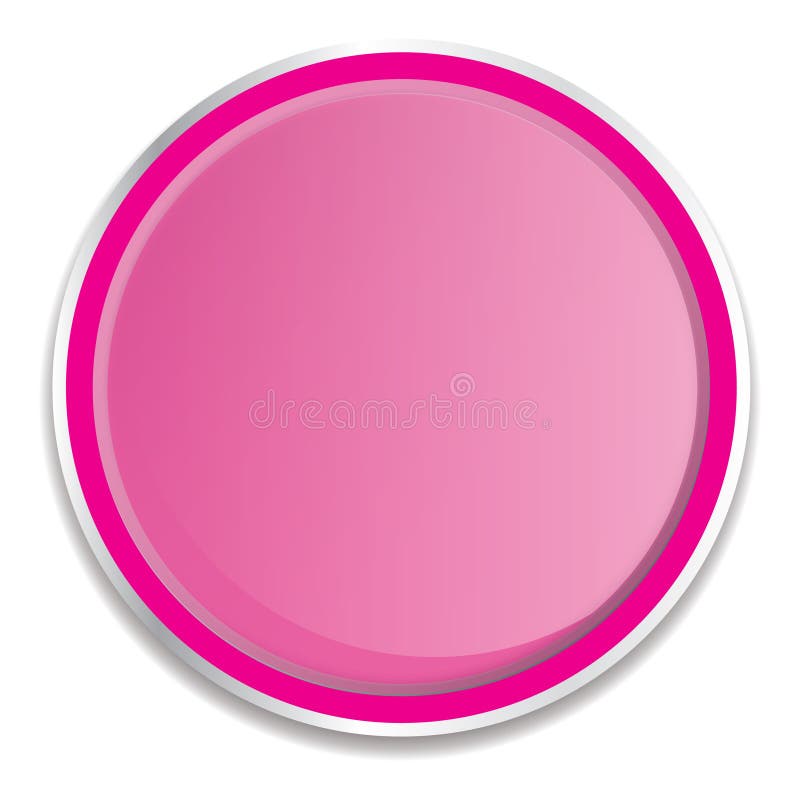 Button Template. Vector Illustration Decorative Design Stock Vector ...