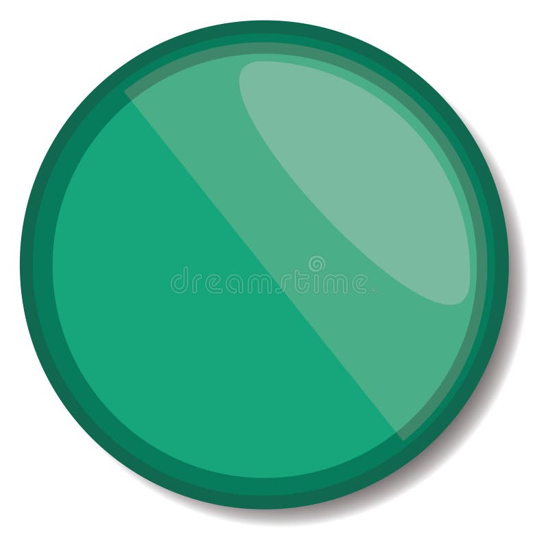 Button Template. Vector Illustration Decorative Design Stock Vector ...