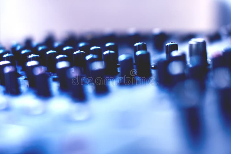 Button and Adjust the Volume Control of Keyboard. Stock Image - Image ...