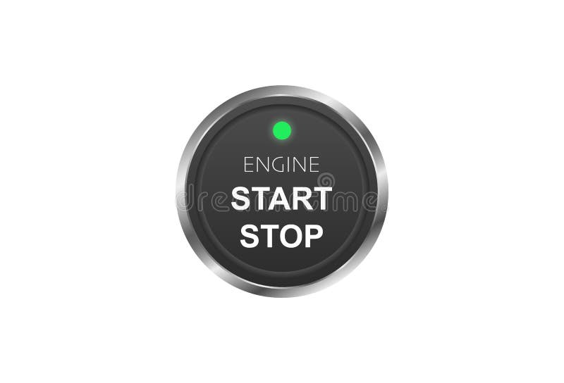 Start Stop Engine Button Stock Illustrations – 698 Start Stop Engine Button Stock Illustrations ...