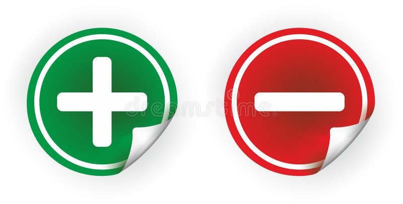Button stock illustration. Illustration of positive, button - 57531394
