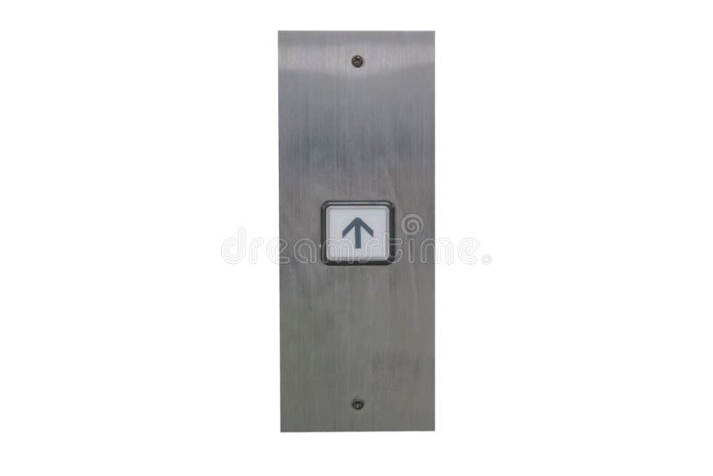 Elevator Up And Down Buttons Modern Keypad Stock Photo - Image of ...