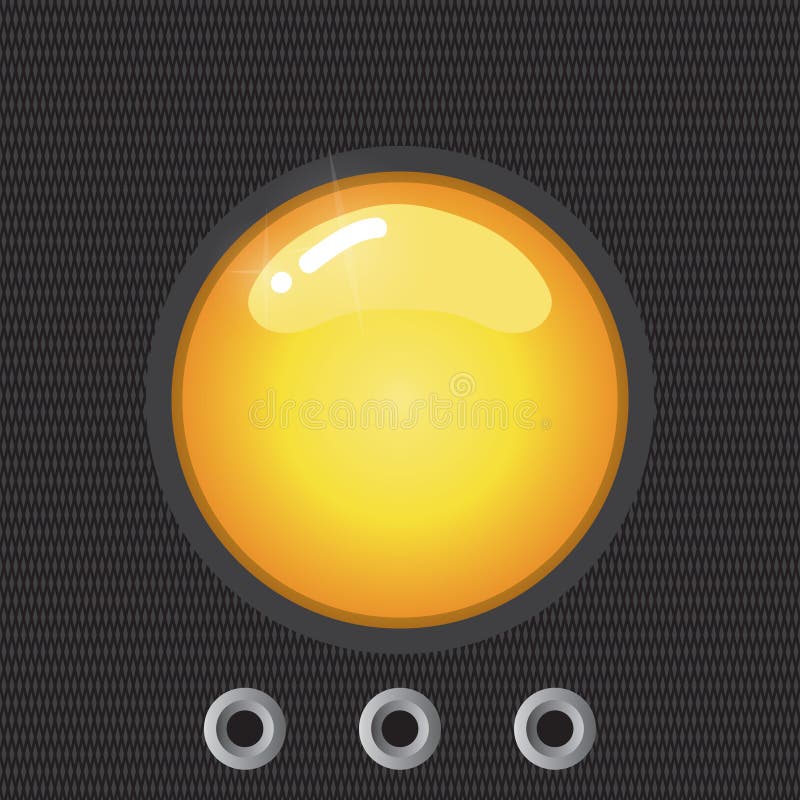 Button. Vector Illustration Decorative Design Stock Vector ...