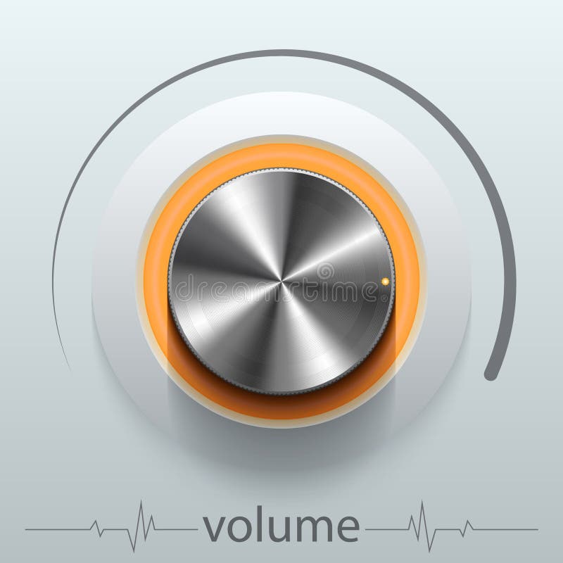 Button volume stock illustration. Illustration of bronze - 90086991