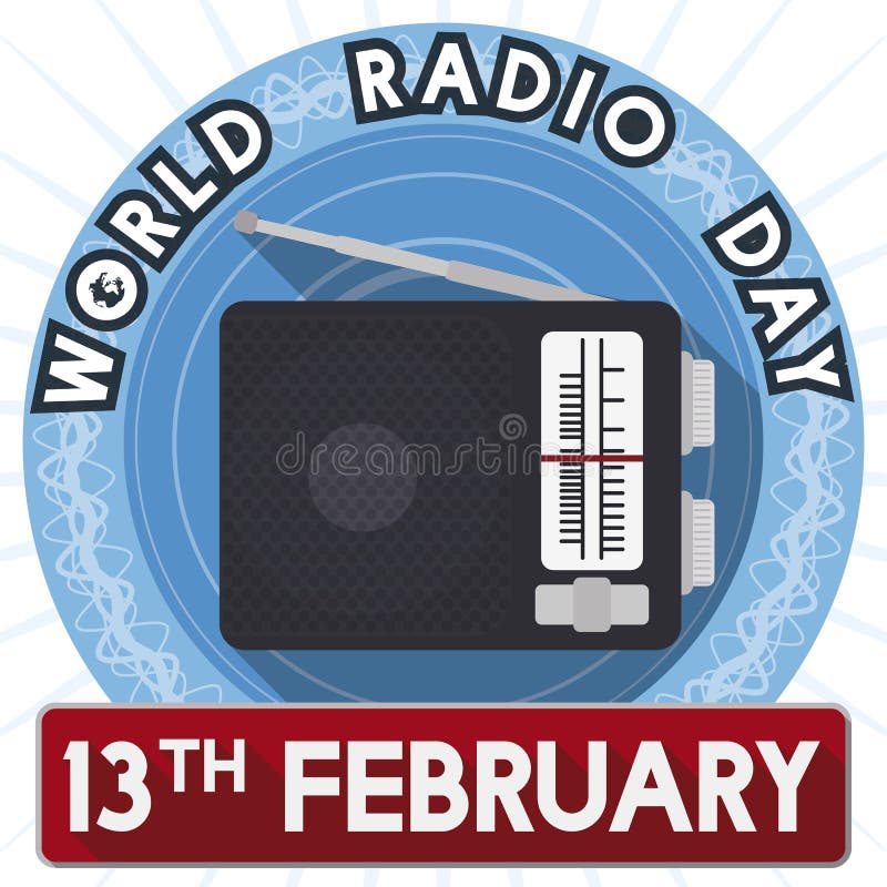 Button With Wave And Some Precepts About World Oceans Day Vector