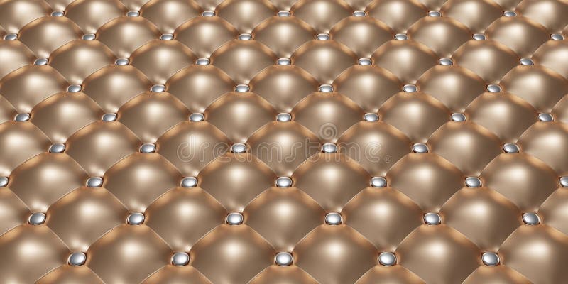 Buttoned Leather Sofa Surface Upholstered Chair Luxury Background ...