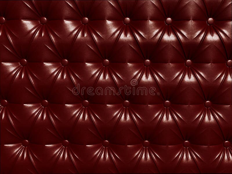 Buttoned red leather stock image. Image of sofa, material - 9289229