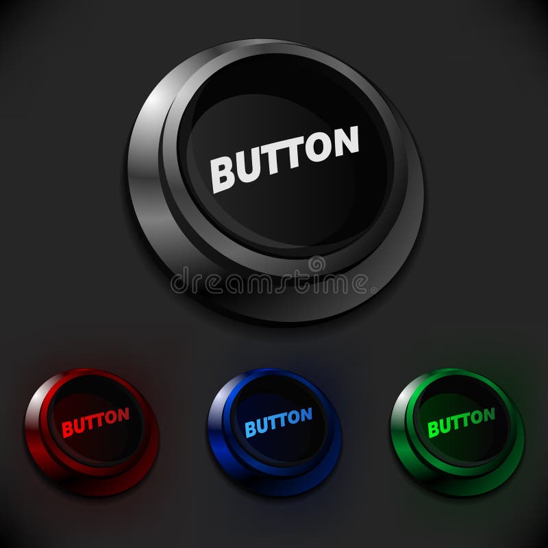 Buttons editorial image. Illustration of black, idea - 18831500