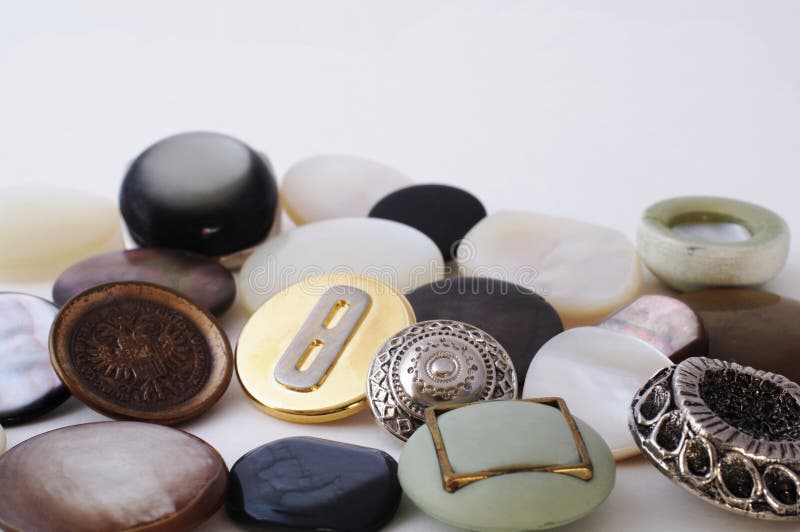 Buttons stock photo. Image of circle, assorted, cutout - 25439906