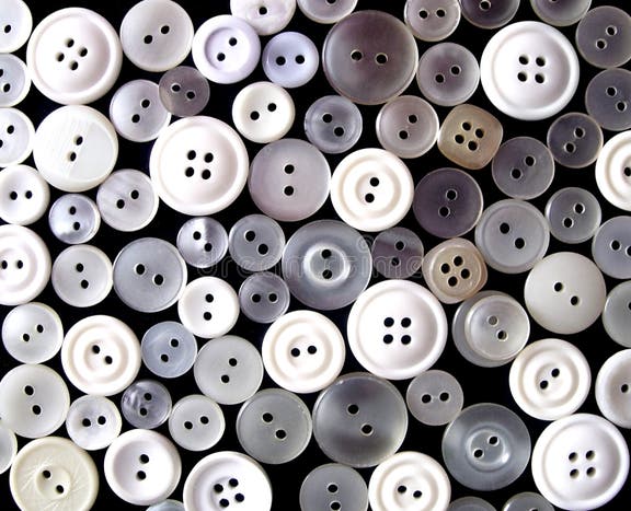 Buttons stock image. Image of batch, coloured, white, round - 3347723