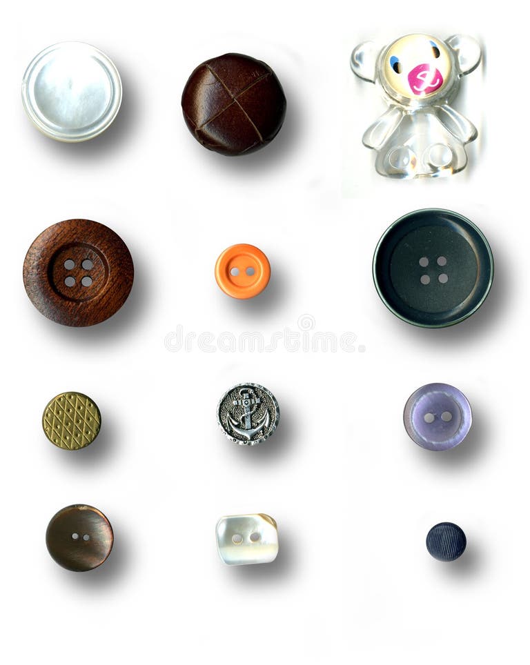 Assorted Wooden Buttons Stock Illustrations – 169 Assorted Wooden ...