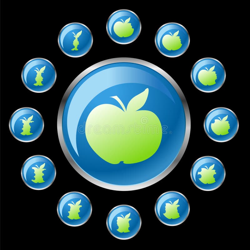 Buttons stock illustration. Illustration of button, design - 21786935