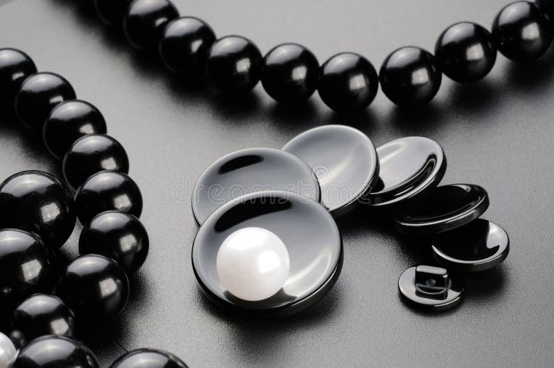 Buttons and beads stock image. Image of clothing, macro - 28519125