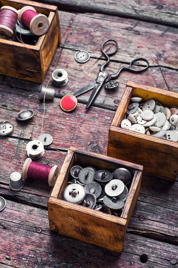 Buttons from the clothing stock image. Image of industry - 88992481