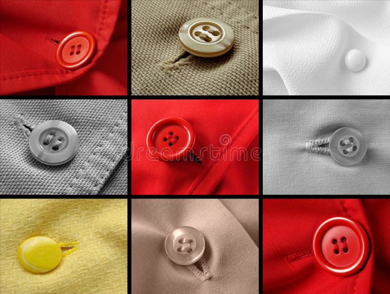 Buttons collection stock image. Image of detail, stitch - 28694521