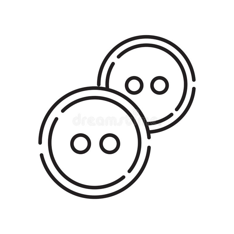 Buttons Icon Vector Isolated on White Background, Buttons Sign , Sign ...