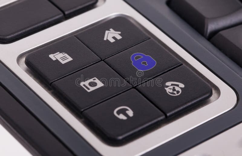 Buttons on a Keyboard - Lock Stock Photo - Image of password ...