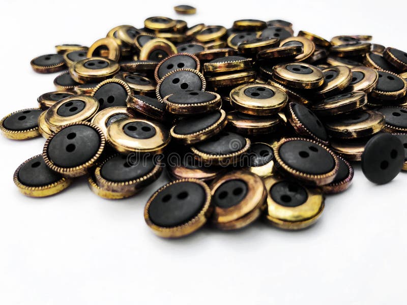 Buttons, Lots of Buttons. Buttons for Sewing and Craft Stock Photo ...