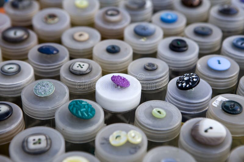 Buttons in many colors stock photo. Image of cloth, group - 13253764