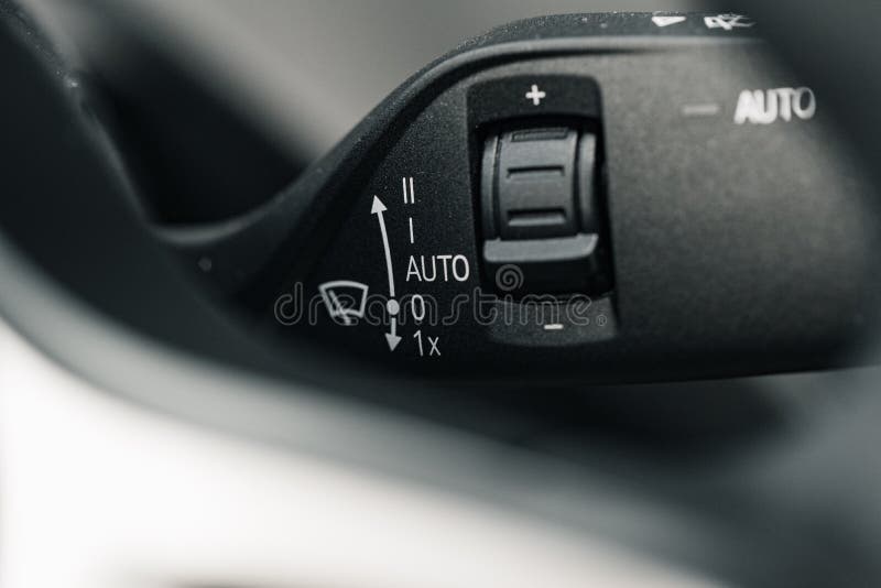 Buttons Panel of the Car on the Dashboard Stock Image - Image of ...