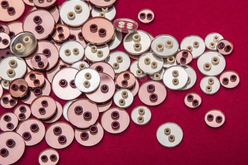 Buttons stock photo. Image of fabric, white, round, glassy - 44404116