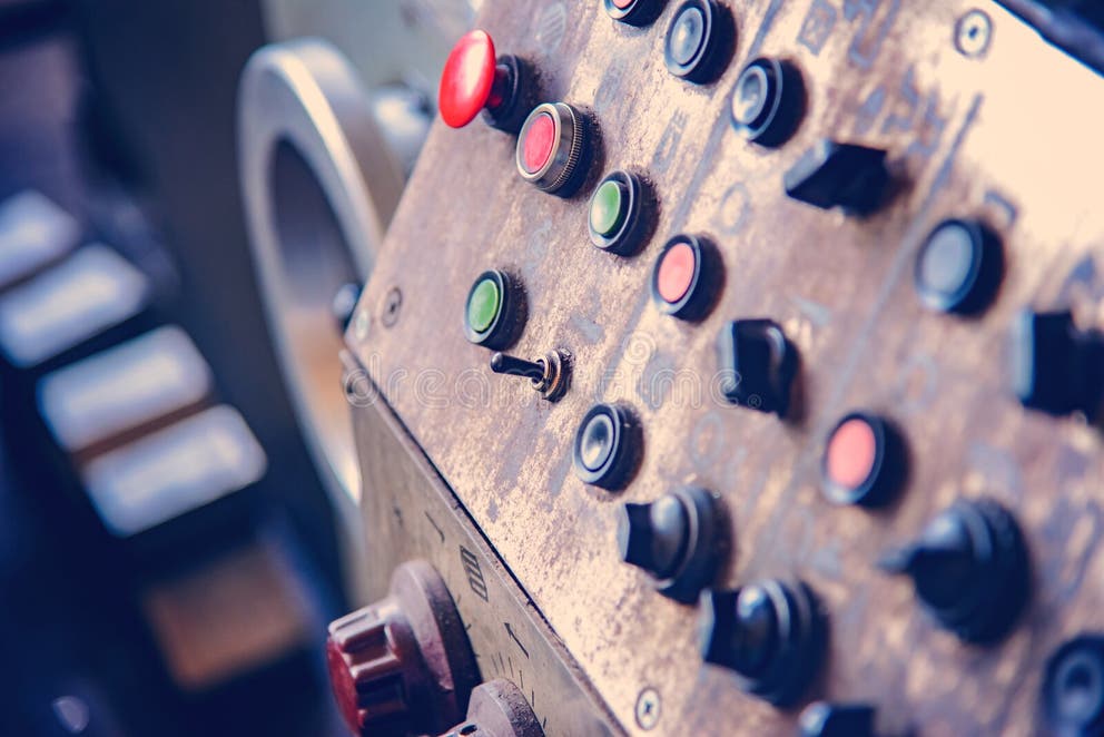 Buttons and Remote Control Machine Equipment for Human Operation in the ...