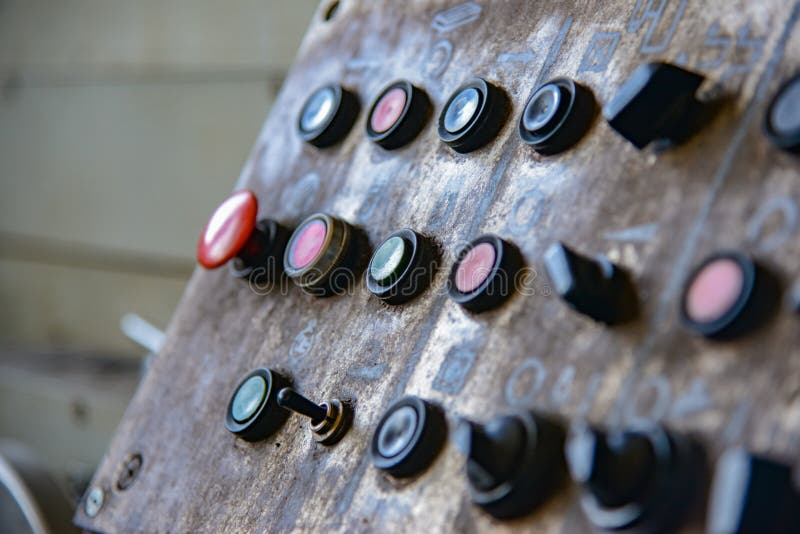 Buttons and Remote Control Machine Equipment for Human Operation in the ...