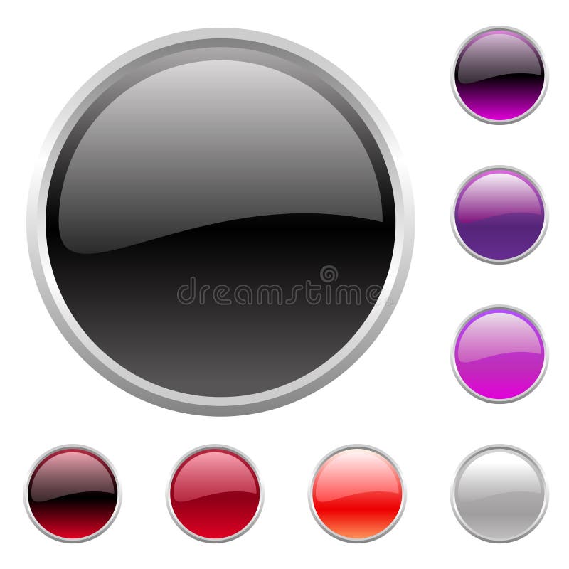 Internet buttons. stock vector. Illustration of site, buttons - 8738355