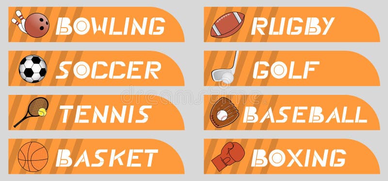 Set buttons - 82_B. Sport stock vector. Illustration of button - 6813424