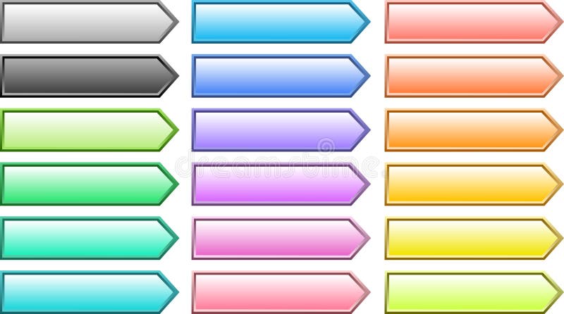 Buttons. [Vector] stock vector. Illustration of paintings - 3722308