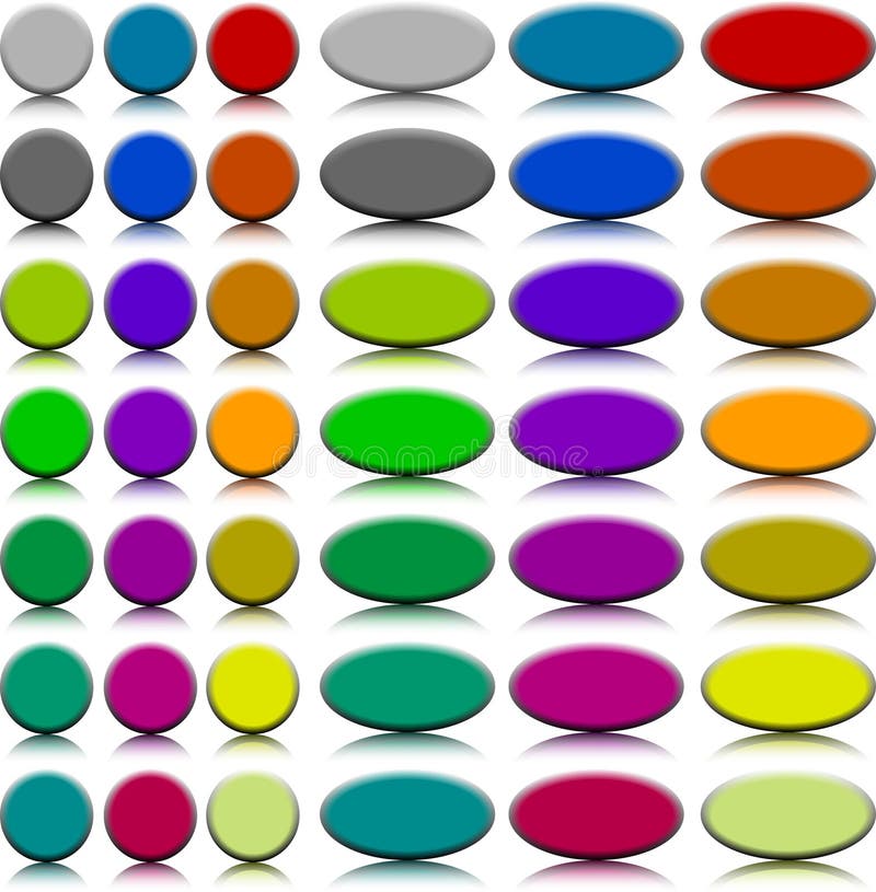 Buttons. [Vector] stock vector. Illustration of computer - 3722194