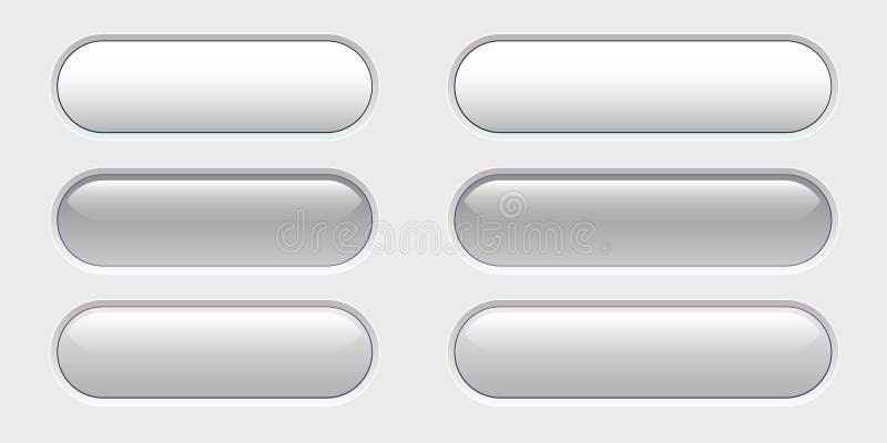 Website buttons template stock vector. Illustration of vector - 15413517