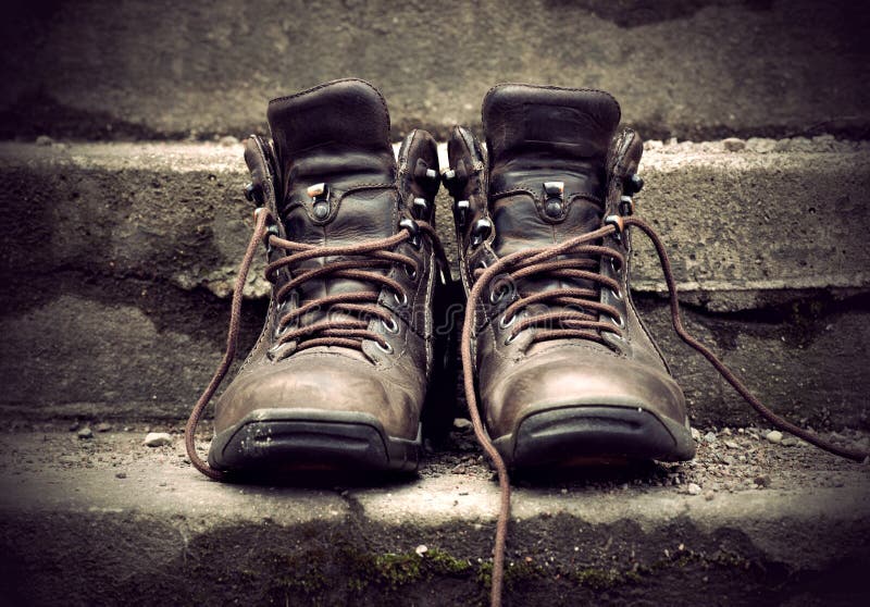 Buty zdjęcie stock. Obraz złożonej z szorstki, pogoda - 23547322