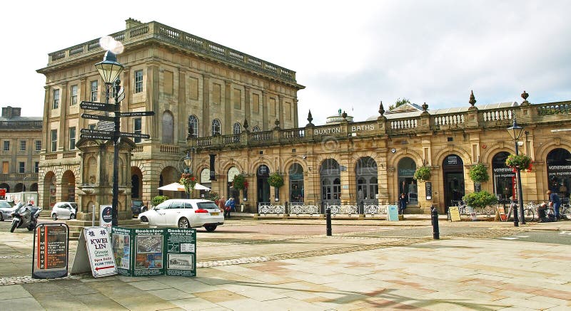 Buxton Baths, Buxton, Derbyshire England. Editorial Photography - Image ...