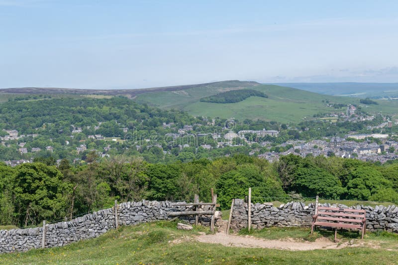 Buxton Town in the Peak District Stock Image - Image of outdoor ...