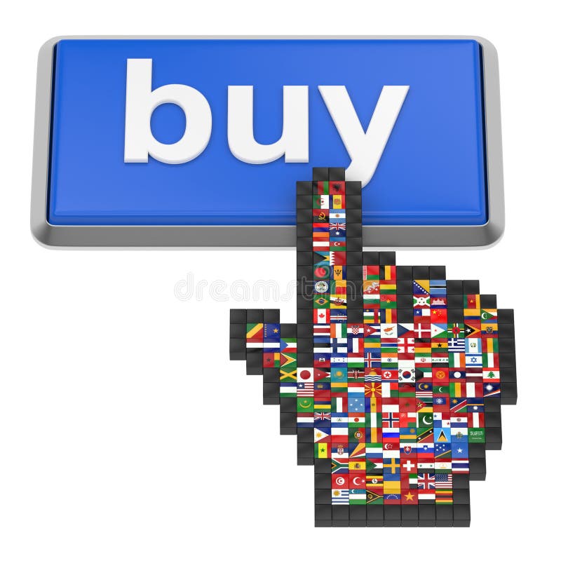 Buy button stock illustration. Illustration of computer - 23251385